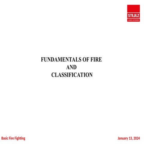 Basic Fire Fighting for beginners and intermediate | PPT