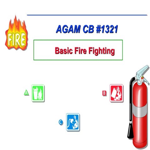 Basic Fire Fighting Training.ppt for supervisor and worker level | PPT