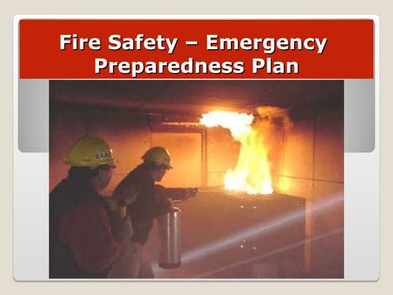 Presentation on fire extinguisher | PPT