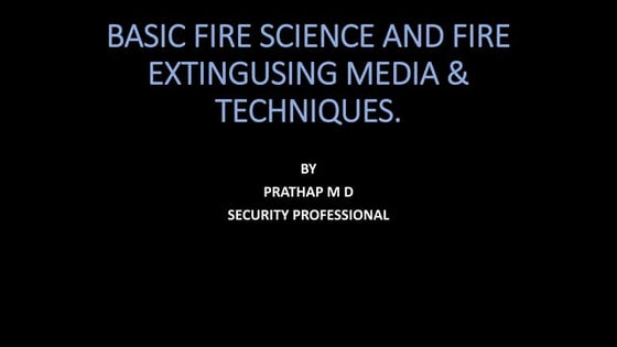 Parts and components of a fire extinguisher | PPTX | Chemistry | Science