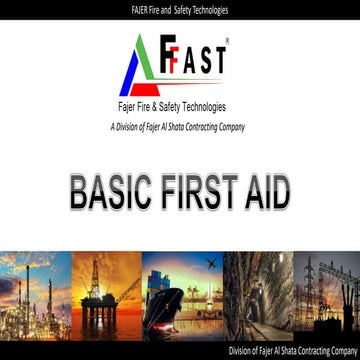 Basic First Aid Safety training for beginners | PPTX