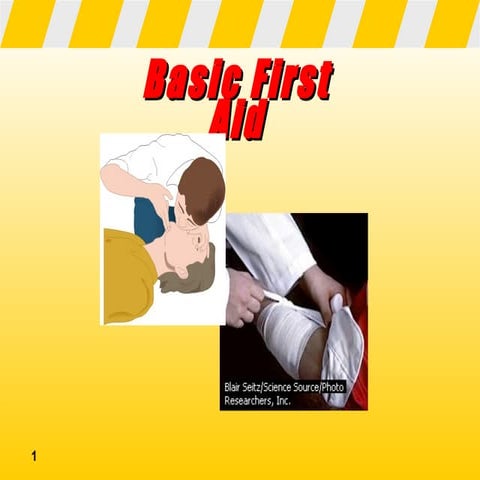 Basic first aid_0808 | PPT