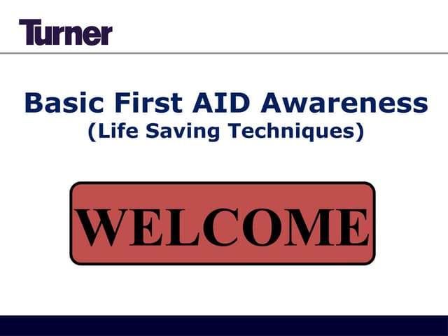 First Aid ppt | PPTX | First Aid | Injuries