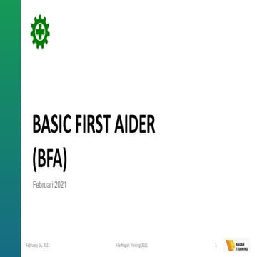 Basic First Aider and Basic Life Support | PDF