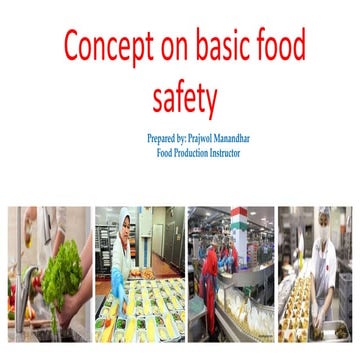 Basic food safety for flight catering | PPTX