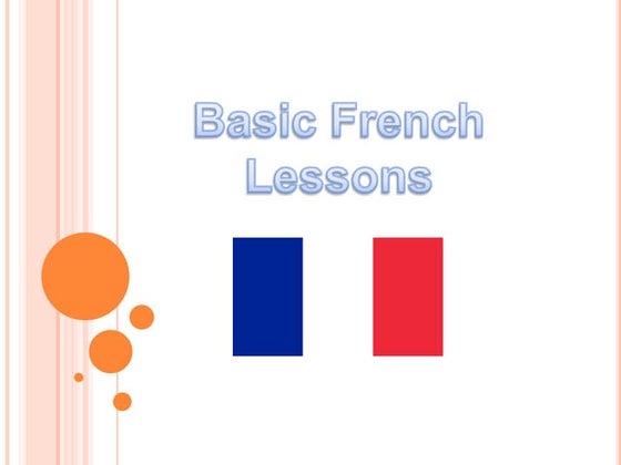 French powerpoint! | PPT