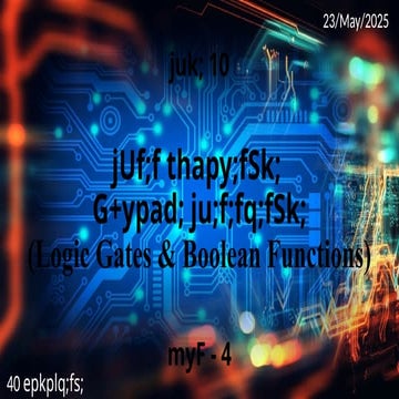 Basic Gates for o/l student. This document can deeply clear the ...