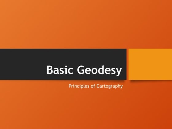 Geodesy - Definition, Types, Uses and Applications | PDF | Geography ...