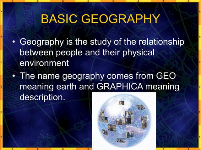 Elements of a map | PPT