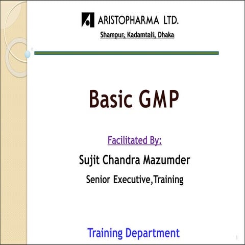 Basic Good manufacturing procedures.pptx