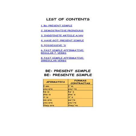 Basic grammar | PDF