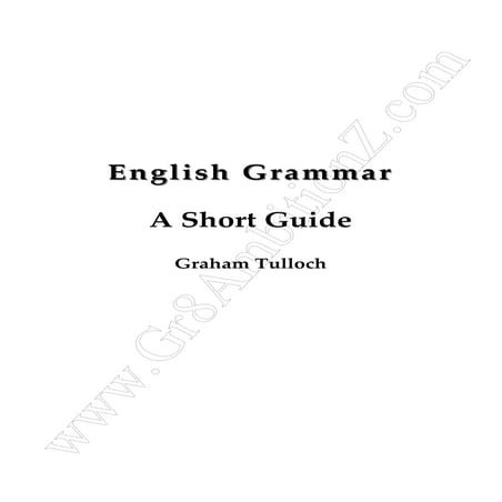 Basic grammar | PDF