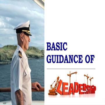 BASIC GUIDANCE OF LEADERSHIP untuk anggota | PPTX