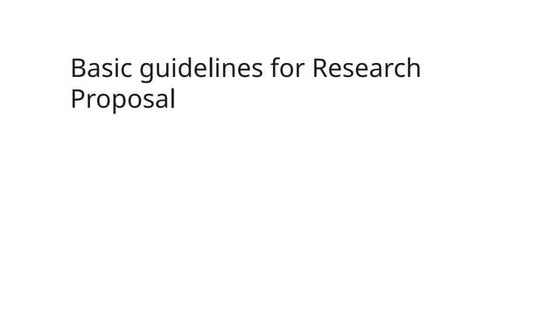 How to write the rationale for research? | PDF | Publishing Industry ...