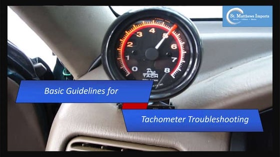 Tachometer | PDF
