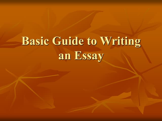 ESSAY WRITING for isc examinations class 12 | PPTX