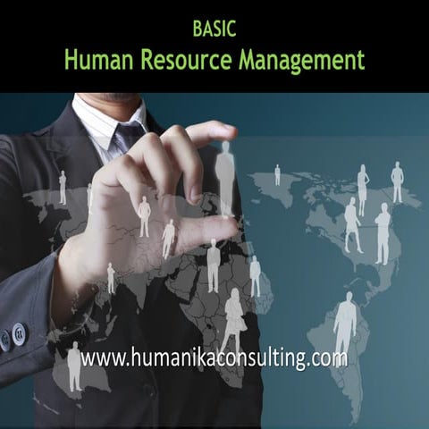 Basic Human Resource Management | PDF