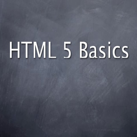 Intro to HTML Elements | PDF