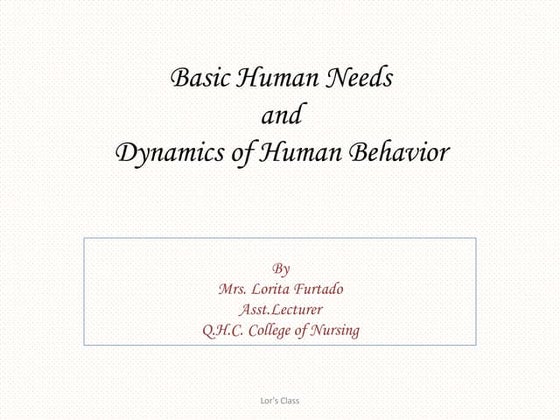 Needs And Wants | PPT