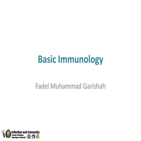 Basic immunology | PPTX