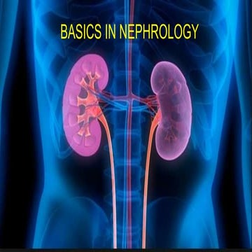 Basic in nephrology.. | PPTX