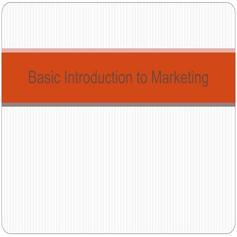 Principles of Marketing Chapter 1 | PPT