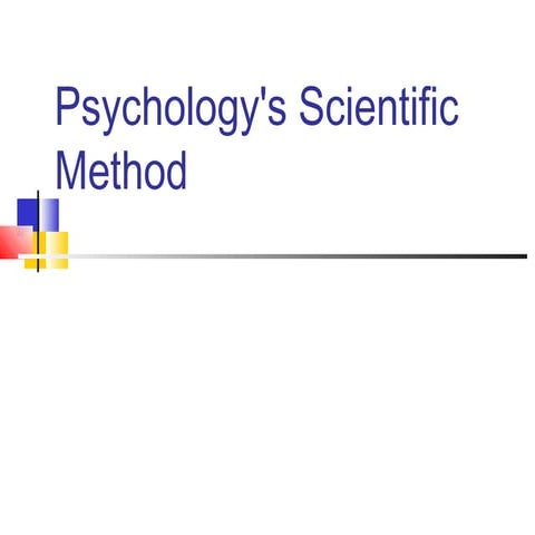Basic introduction to research methods | PPT
