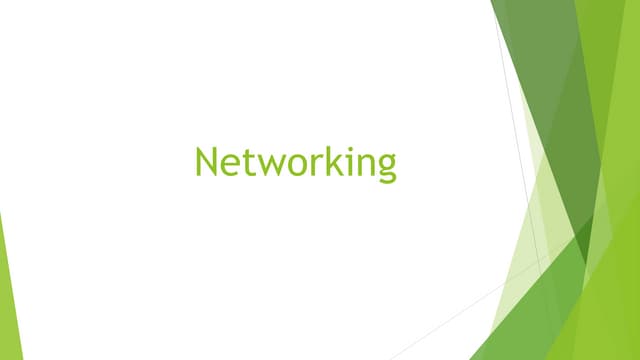 Basic Introduction To Technology Networking Pdf
