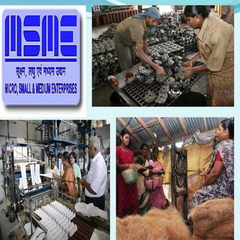 Basic intro on MSMEs | PPTX