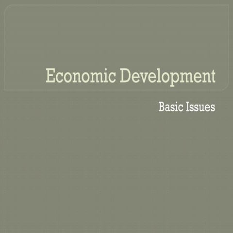 basic issues in economic development..pptx