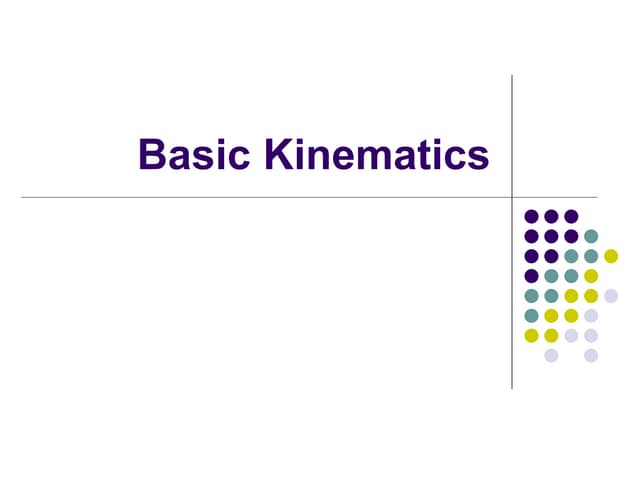 11 kinematics and kinetics in biomechanics | PPTX