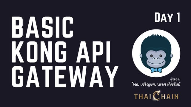 Basic Kong Api Gateway Ppt