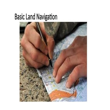 Basic Land Navigation for beginners learning.pptx