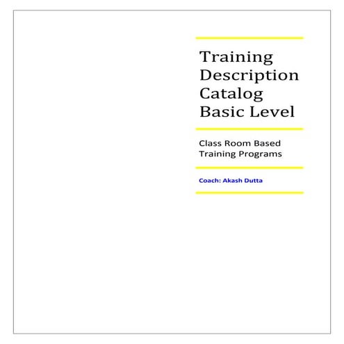 3 day Corporate Retreat. (English) | PDF