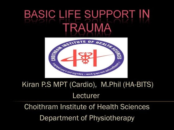 Basic First Aid | PPT | First Aid | Injuries