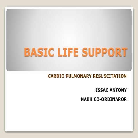 Basic life support | PPT