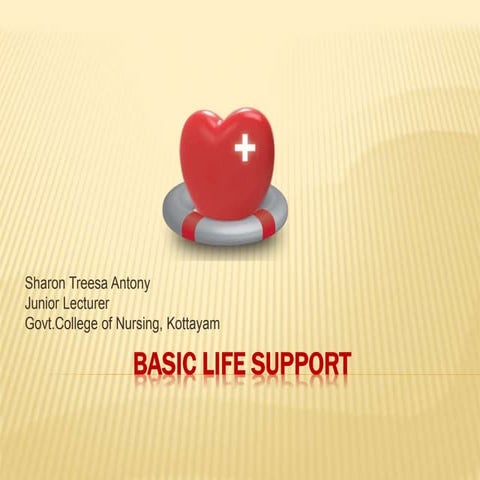 Basic life support | PPTX