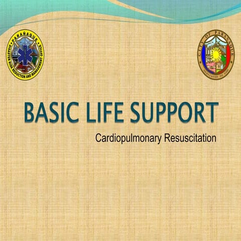 Basic life support 2013 | PPT
