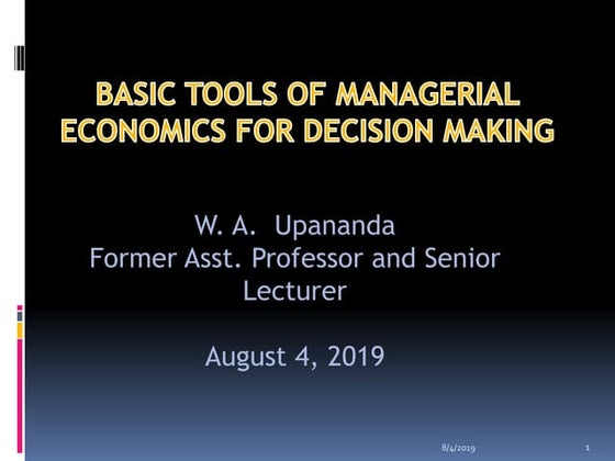 Microeconomics ii | PPTX