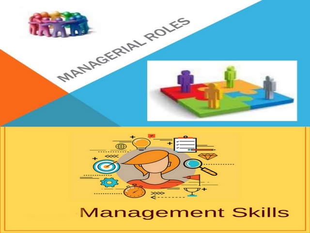 Role of manager | PPT