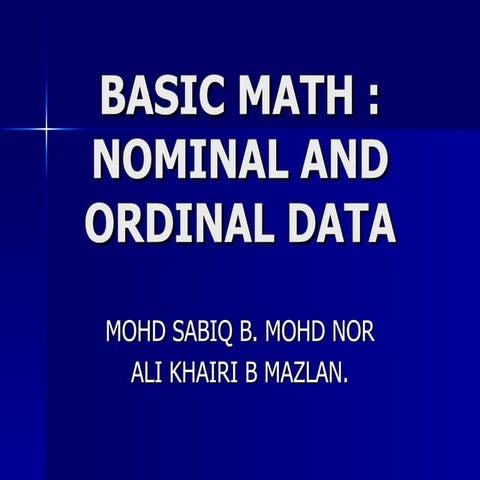 Basic math | PPT