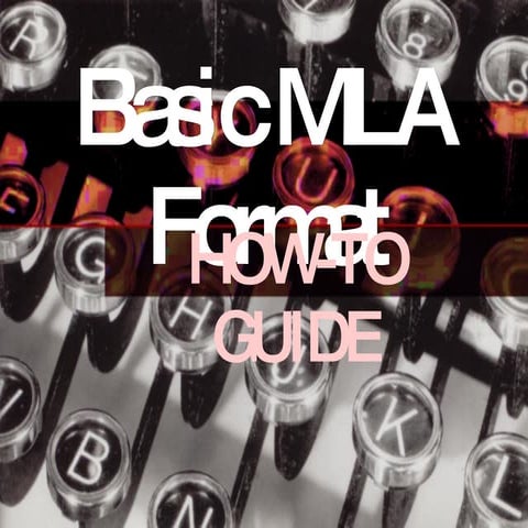 Basic Mla Format | PPT