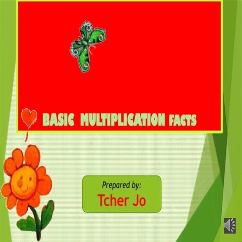 BASIC MULTIPLICATION FACTSBASIC MULTIPLICATION FACTS | PPT