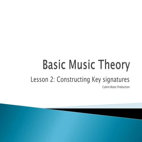 Basic music theory 2 | PPT
