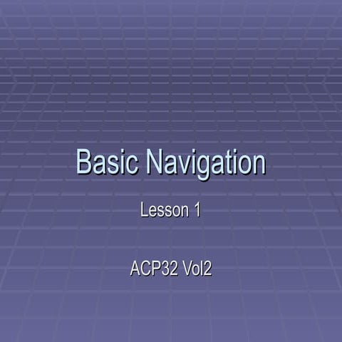 Land-Navigation army basic requirement maps | PPT