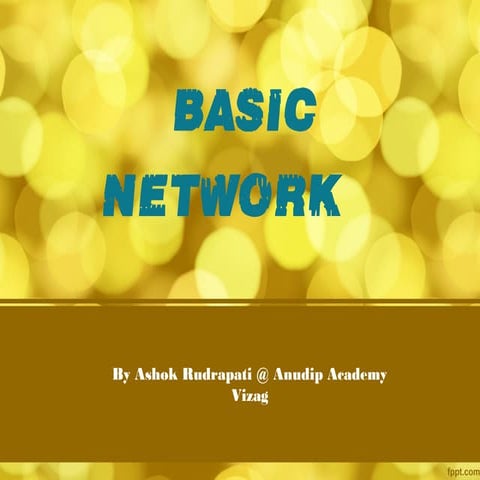 Basic network | PPT
