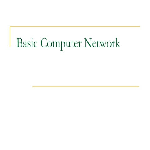 basic networking topology and protocols.ppt