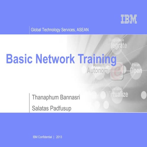 Basic network training1 | PPT