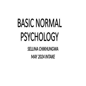 BASIC NORMAL PSYCHOLOGY by john muma.pptx