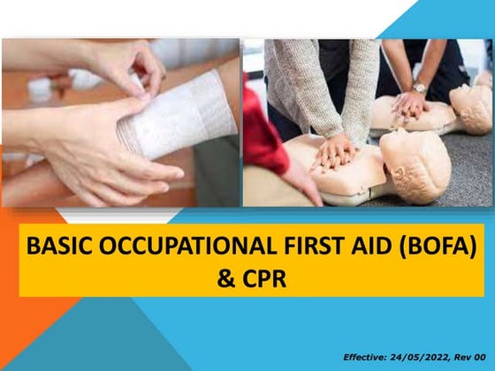 Occupational First Aid BM ver | PPT